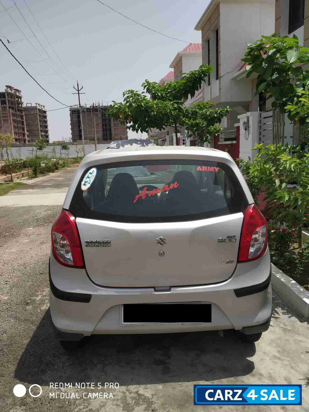 Maruti Alto 800 Silky Silver